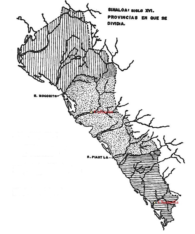 División político-territorial del sur de Sinaloa a la llegada de los ...
